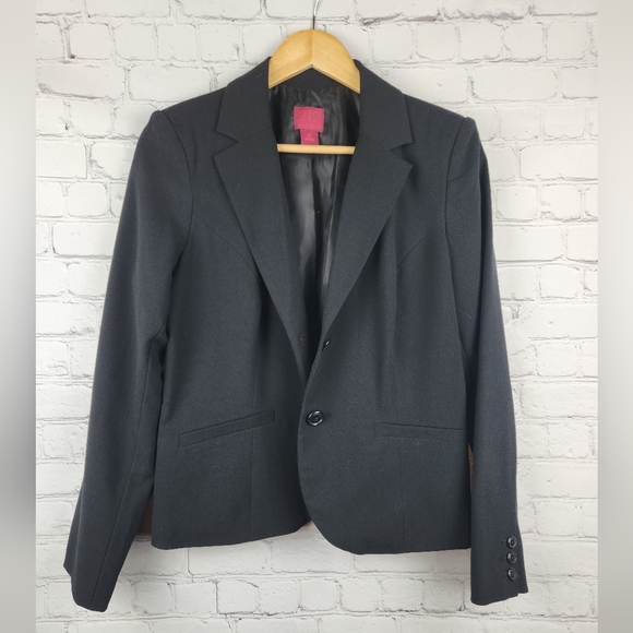 212 Collection | Jackets & Coats | 22 Collection Black Basic Blazer ...